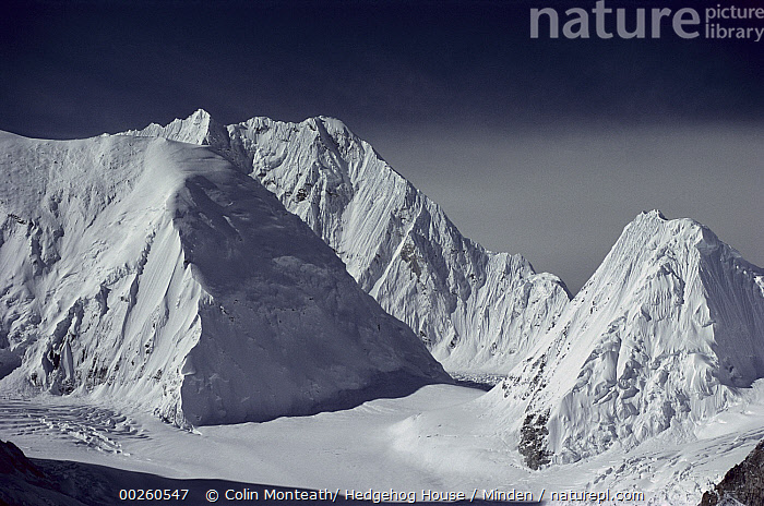 Stock photo of Mount Everest west ridge, Tibet. Available for sale on ...