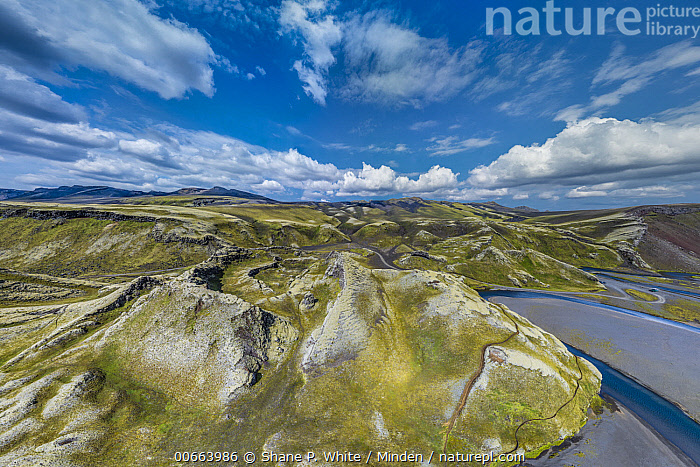 Stock photo of River in Eldgja Crater, Katla Volcano, Iceland ...