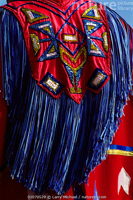 Stock photo of Traditional style costume of Native American, Wisconsin ...