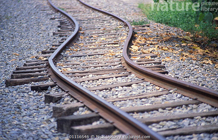 Stock photo of Twisted railway track, Earthquake museum, Taiwan ...