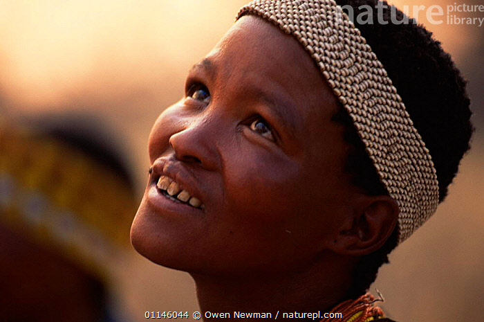 Stock photo of Jo / Hoan bushman, Bushmanland, Namibia. 1996. Available ...