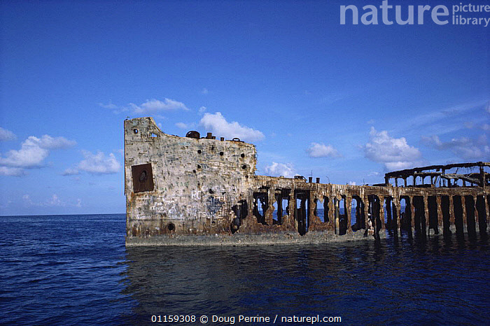 Stock photo of Wreck of The Sapona, Bimini, Bahamas. Available for sale ...