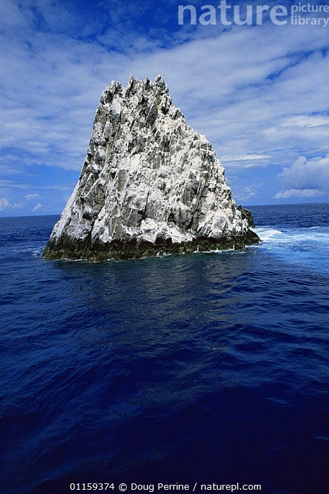 Stock photo of Diamond rock, Saba, Caribbean. Available for sale on www ...