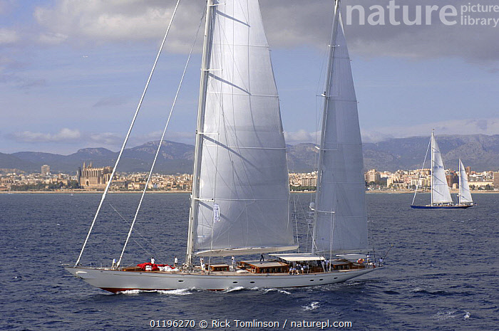 Stock photo of SY "Adele", 180 foot Hoek Design, at the Superyacht Cup ...