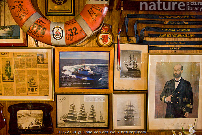 Stock photo of Maritime memorabilia. Valparaiso, Chile 2008.. Available ...