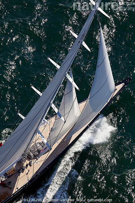 Stock photo of Premier of J-Class yacht "Hanuman" during the Newport ...