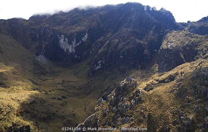 Stock photo of Mount Wilhelm, Papua New Guinea, August 2007. Available ...