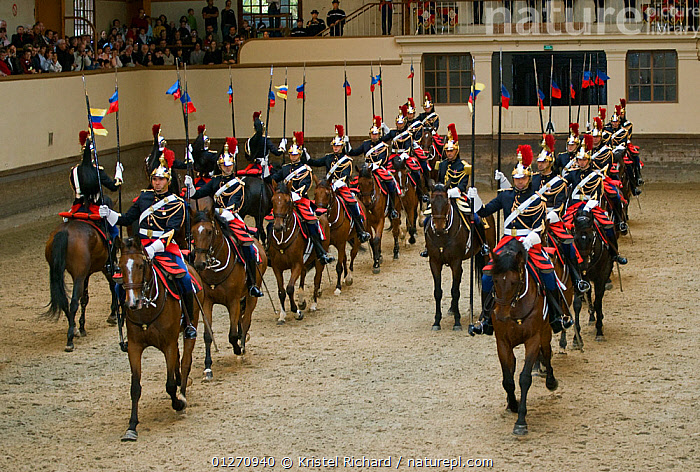 Stock photo of Mounted officers of the Garde R?blicaine (Republican ...