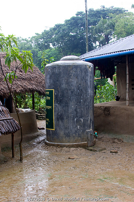 Stock photo of Water tank provided by Clean water project initiated by ...