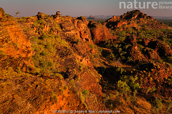 Stock photo of Aerial view of rock formations in Hidden valley, Mirima ...