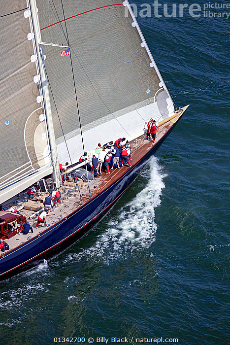 Stock photo of J-class yacht "Velsheda" during the J Class Regatta ...
