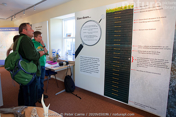 Stock photo of Visitor Centre, RSPB Forsinard Flows reserve, The Flow ...