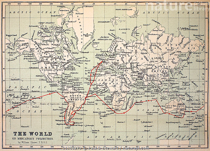 Voyage Of The Beagle Map Beagle Channel | Map, Tierra Del Fuego,