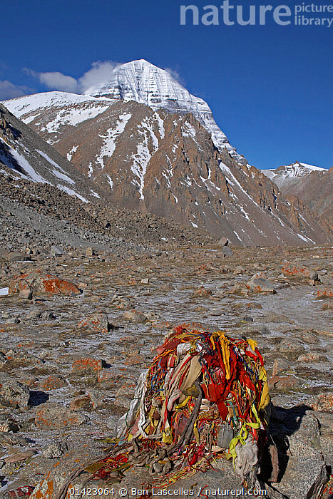Stock photo of Mount Kailash is a peak in the Kailas Range (Gangdise ...
