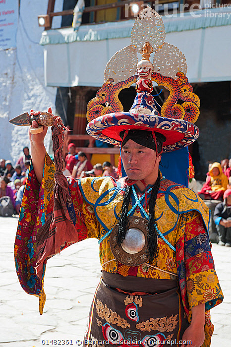 Stock photo of Janakcham (monastic dance). This dance has been ...