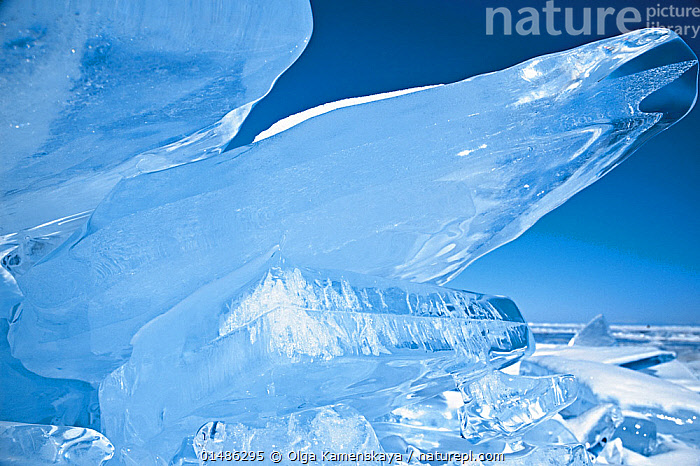 Lake Baikal Frozen Turquoise