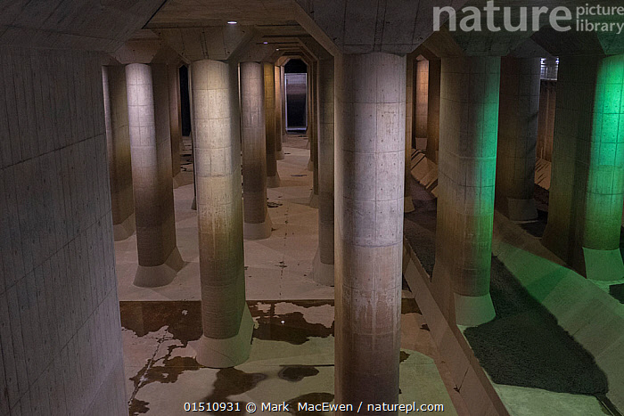 Stock photo of G-Cans Project, world's largest underground flood water ...