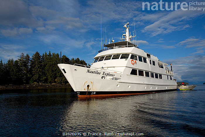 Stock photo of Nautilus Explorer, luxury liveaboard boat, Vancouver ...