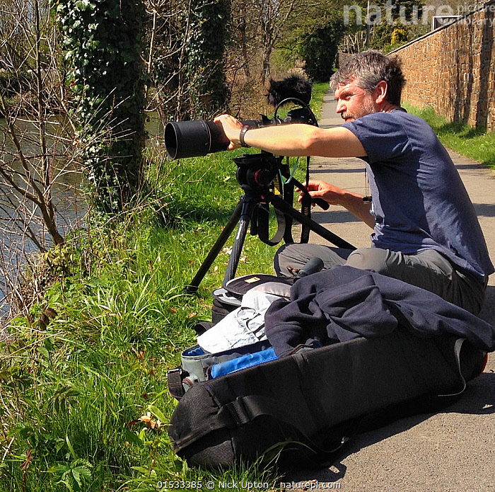 Stock photo of Portrait of wildlife photographer and filmmaker Nick ...