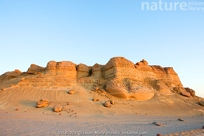 Stock photo of Wadi El Hitan (Whale Valley) Wadi Hitan National Park ...