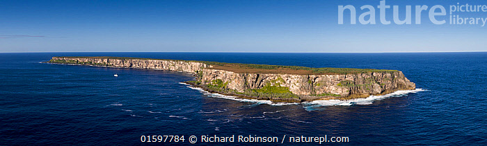 Stock photo of Aerial view of Walpole Island, New Caledonia.. Available ...