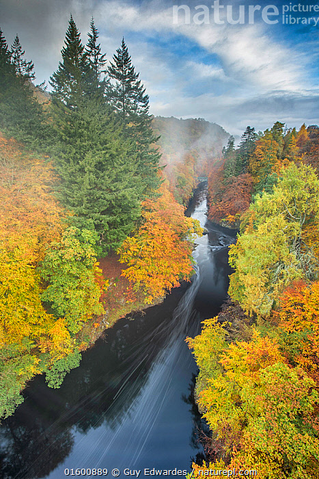 Stock photo of River Garry, Pass of Killiecrankie, Pitlochry ...
