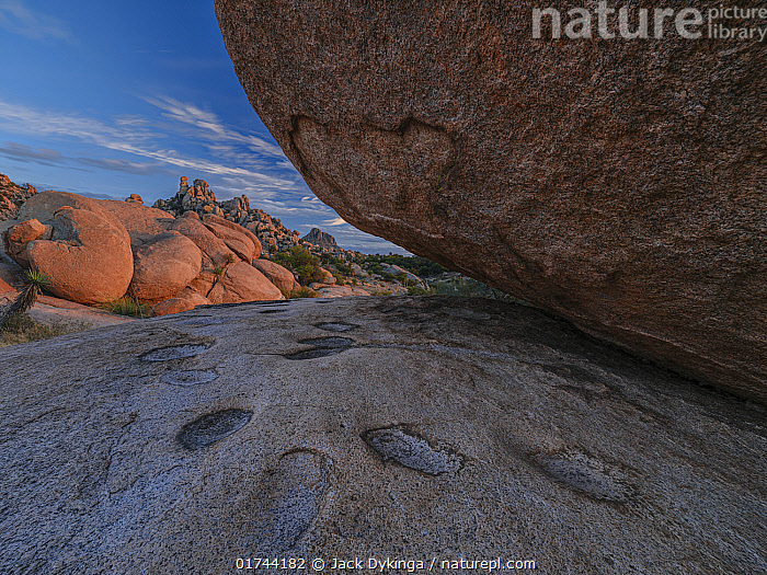 Stock photo of Council rocks archaeological district, Cochise ...
